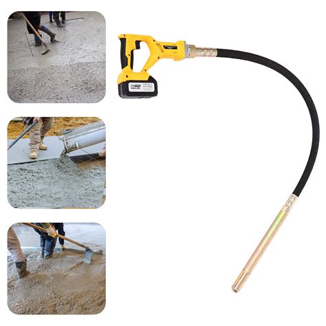 Concrete Vibrating Tool Hand Held Vibrating Tool 492ft Shaft Rod W