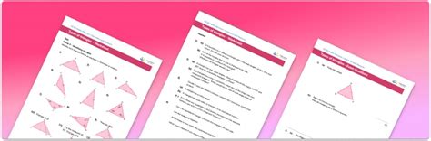 Types Of Triangles Gcse Maths Steps Examples And Worksheet