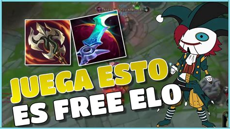 SI JUEGAS SHACO JUEGA ESTA BUILD PARTIDA DIDACTICA YouTube