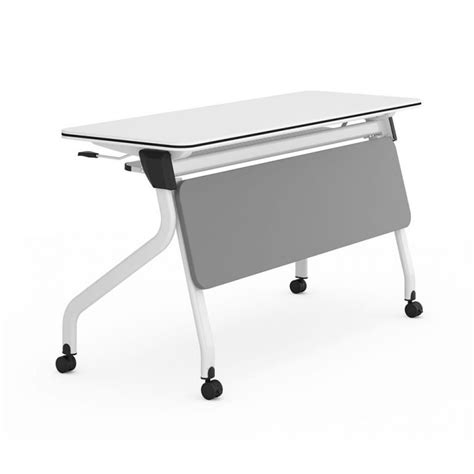 Training Desk With Wheels Mige Office Furniture