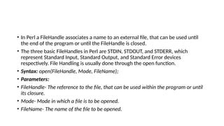 File Handle In PROGRAMMable Extensible Interpreted Pptx