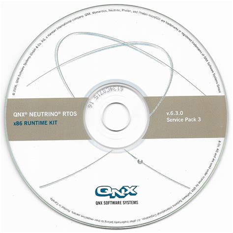 Qnx Neutrino Real Time Os X86 630 Sp3 Qnx Software Systems Gmbh