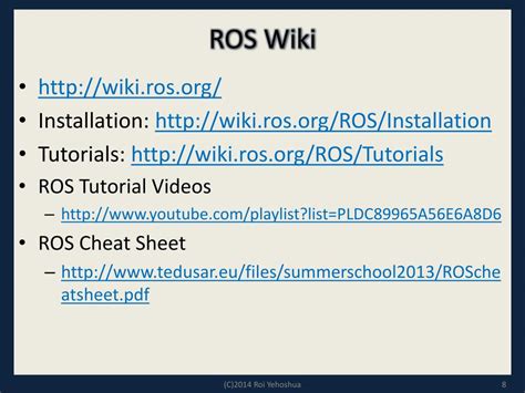 Ppt Ros Lesson 1 Powerpoint Presentation Free Download Id6084893