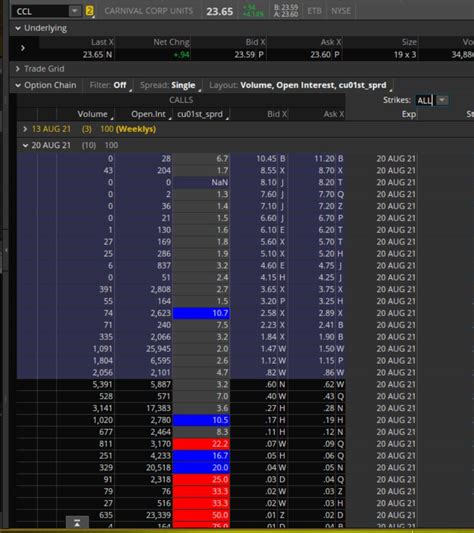 Option Chain Column For Thinkorswim Usethinkscript Community