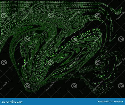 Binary Bar Code Digital Dreams Stock Image Image Of Surreal Computers 158525921