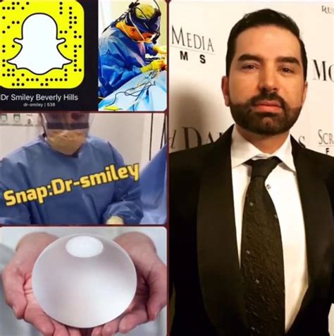 Renowned Beverly Hills Plastic Surgeon Dr Tarick Smiley Uses Snapchat Dr Smiley To Educate
