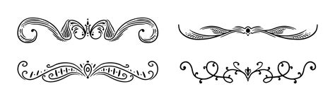 classic line separators divider 54334152 vector art at vecteezy