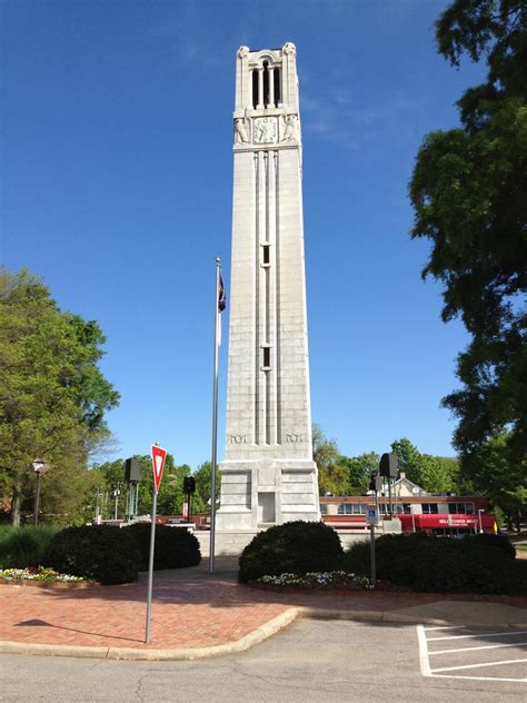 Moose And Buddy Rabbit Nc State Bell Tower