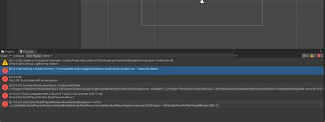 Android Build Error With Empty Project Unity Engine Unity Discussions