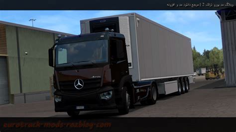 دانلود کامیون مرسدس بنز آنتوس صدا برای ورژن 1 37 بازی یورو تراک 2