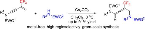 Regioselective Intermolecular Hydroamidation Of β‐cf3‐1 3‐enynamides