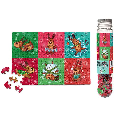 MicroPuzzles Christmas Reindeer Games Mini Puzzle 150pcs Puzzles Canada
