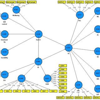 Measurement Model Lower Order Constructs Note Well Being1 4