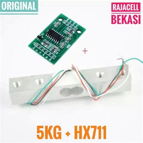 Weight Sensor Load Cell 5kg Sensor Berat Hx711 24bit Driver Lazada