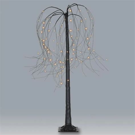 Nexos Vánoční dekorace světelný strom smuteční vrba 150 cm 96 LED BIANO