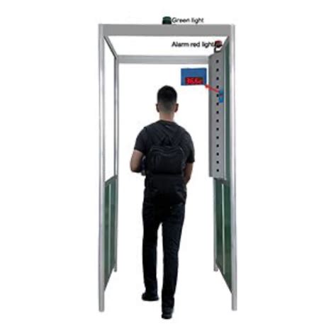 Walk Through Body Temperature Detector System Riz Safety