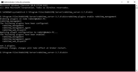 rabbitmq message oriented middleware engenho and engenhocas