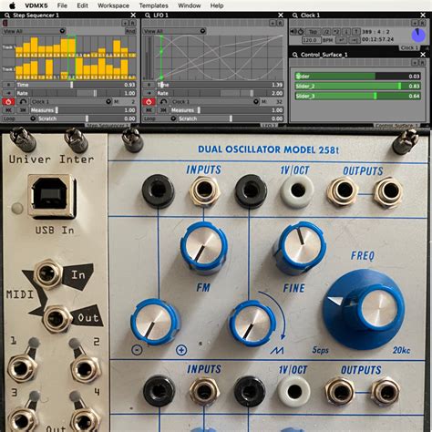 Using Vdmx As A Step Sequencer And Lfo For Euroracks — Vdmx Mac Vj