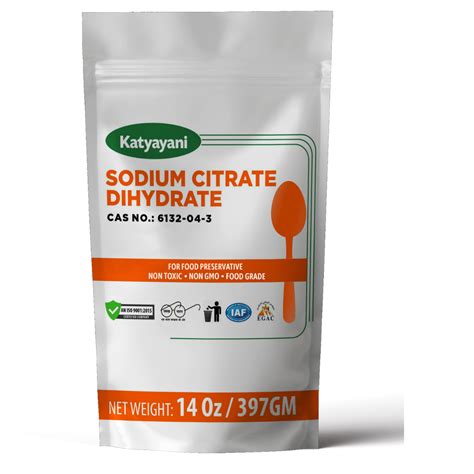Sodium Citrate Food Grade Buy Now At Best Price In Uae Online