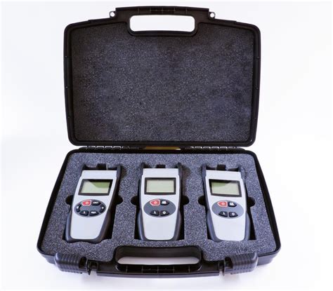 Test Set Kit With Data Saving Power Meter And 850 1300nm And 1310 1550nm L Fosco Connect