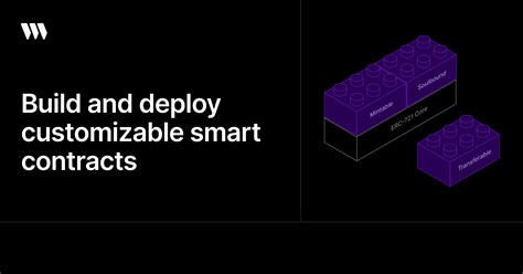 Thirdweb Modular Contracts Build And Deploy Customizable Smart Contracts