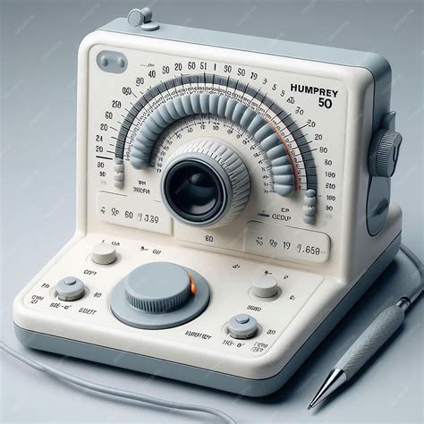 Premium Photo Humphrey Visual Field Analyser On White Background