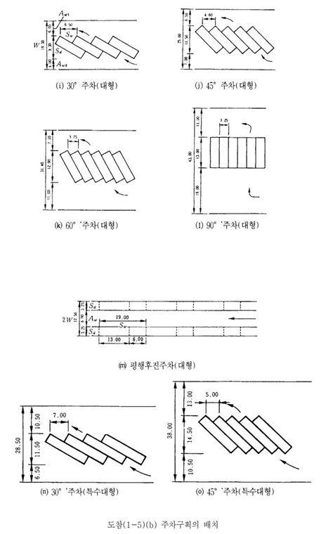 버스주차기준대형버스 주차장 설치 기준 정보마당 Magnicad Cad Block Free Download