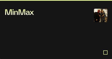 minmax codesandbox