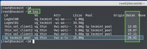Setup Thin Provisioning Volumes In Logical Volume Management Lvm