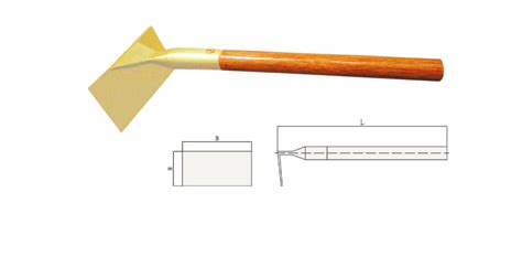 X Spark Non Sparking Rake With Wooden Handle