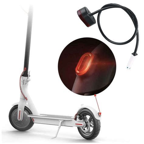 Lampka tylna LED komplet świetełko na błotnik Alogy do hulajnogi Xiaomi Mijia M365 Pro Mi 1S