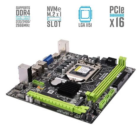 Zebronics Zeb Z310 Nvme Lga 1151 Socket Motherboard Intel H110 At
