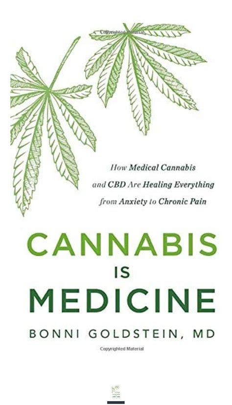 Cannabis Is Medicine Spotlight On Dr Bonni Goldstein Author