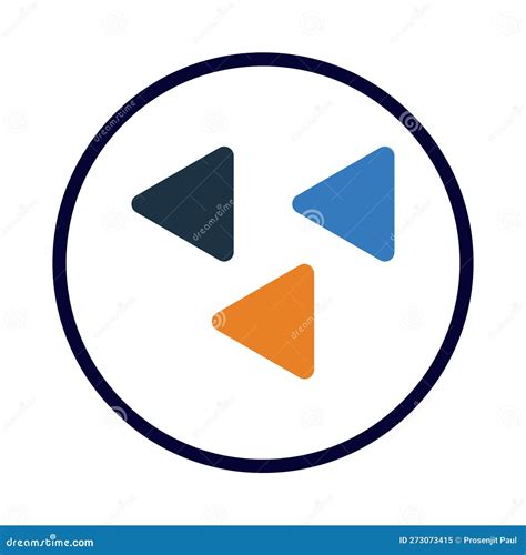 Arrow Cursor Pointer Arrow Symbol Icon Stock Vector Illustration