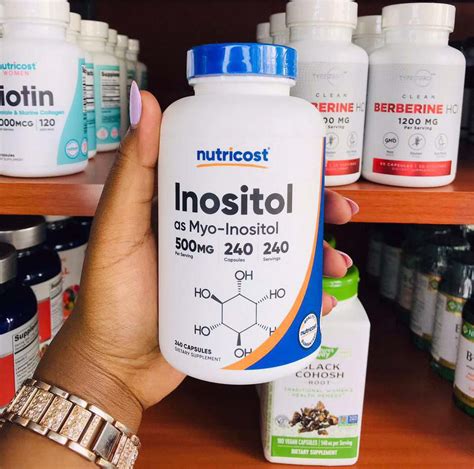 Inositol 500mg Hormone Balance And Emotional Wellness 20 Off In