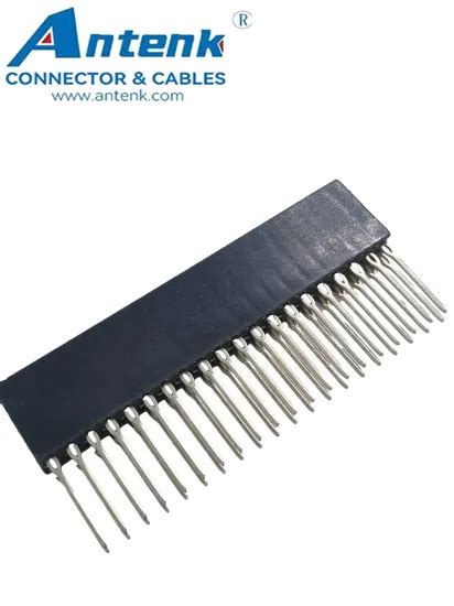 0 100 2 54 Mm Pitch 2X10pin DIP Straight Dual Row Female Pin Header Connector Press Fit Type