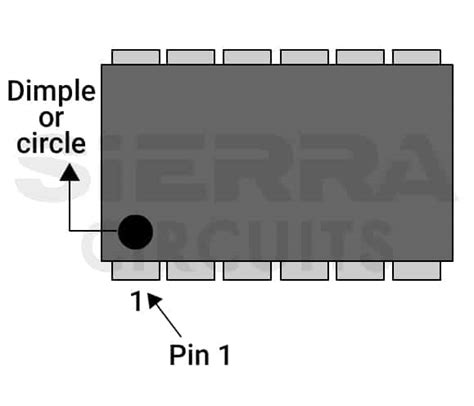 Pin 1 Marking On PCB Components Sierra Circuits