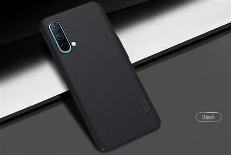 Nillkin Super Frosted Shield OnePlus Nord CE Hoesje Back Cover Zwart