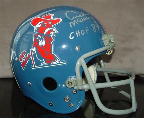 Pin By Steelwill On Caps Ole Miss Football Football Helmets Helmet