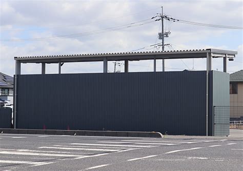 本社に新しい資材置場を設置いたしました 木材建材輸送の株式会社野﨑商事