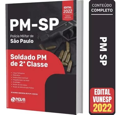 Apostila Pm Sp 2022 Soldado Mercadolivre