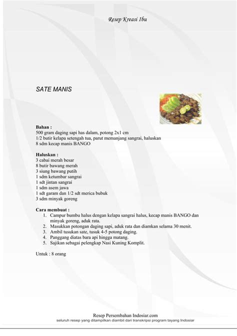 Resep Masakan Pdf