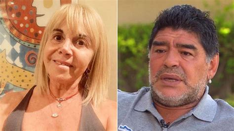 ¿lo Confirmaron Diego Maradona Y Claudia Villafañe Fueron Vistos