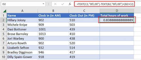 How To Enter Time In Excel