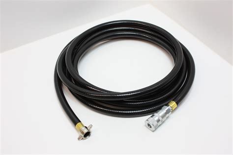 5 Meter Black Air Hose Air Transfer Air Test Point Connector To 1 4