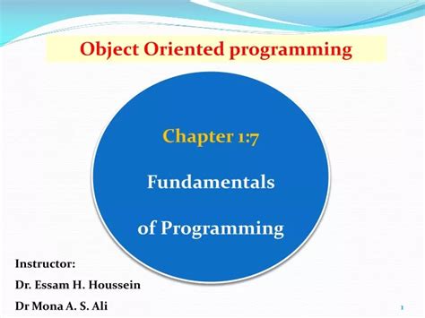 Ppt Object Oriented Programming Powerpoint Presentation Free