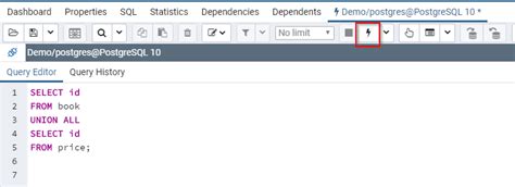 PostgreSQL Union Union ALL With Examples