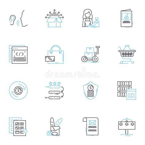 Product Development Linear Icons Set Ideation Innovation Prototyping Testing Design