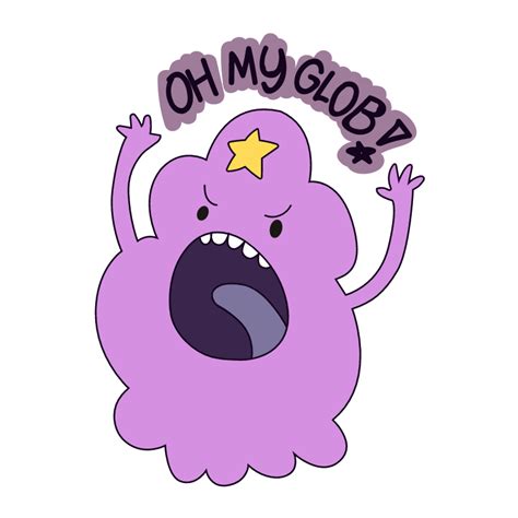 Adventure Time Lsp Oh My Glob Sticker Lumpy Space Princess Cartoon
