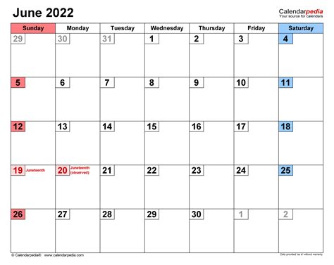 June Word Calendar Vevay Julissa